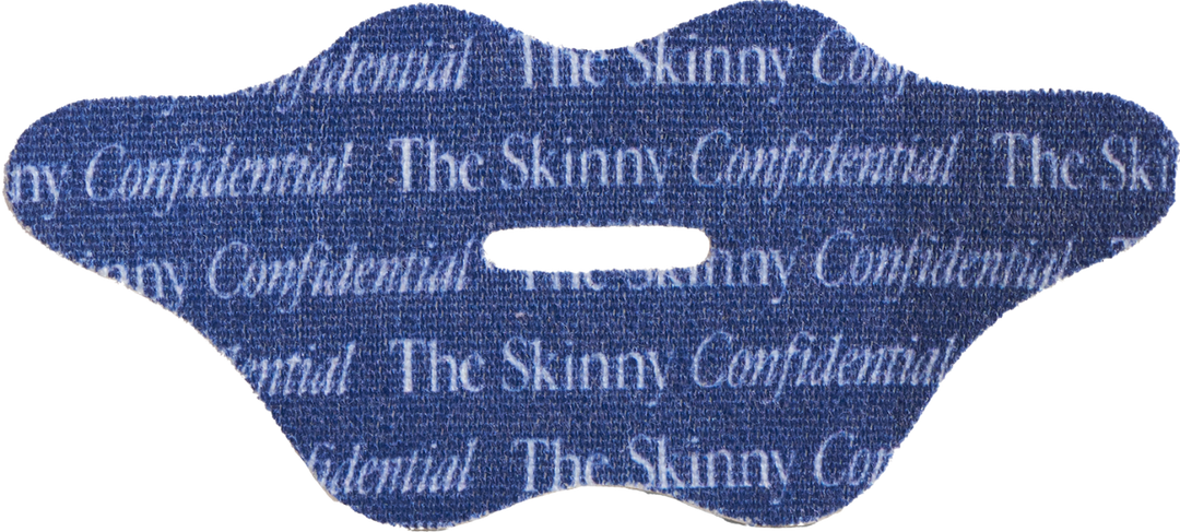 Skinny Confidential Mouth Tape Supports a Sculpted Jawline